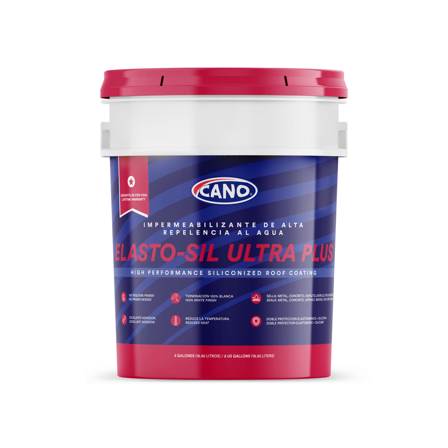 Impermeabilizante Elasto-Sil Ultra Plus - Cano Industrial